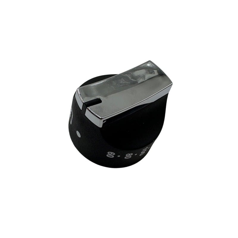 Belling / Stoves Black & Chrome Control Knob | 082585706
